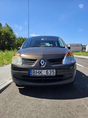 Brown Renault Modus 2006 in Klaipeda, with an engine capacity of 1.15 L and mileage of 69 thousand km for 1999 €, photo 7 on AUTOMOTO.COM.LV