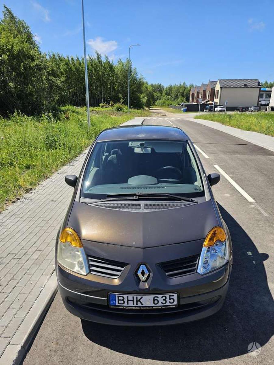 Brown Renault Modus 2006 in Klaipeda, with an engine capacity of 1.15 L and mileage of 69 thousand km for 1999 €, photo 8 on AUTOMOTO.COM.LV