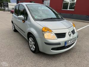 Grey Renault Modus 2005 in Mazeikiai, with an engine capacity of 1.60 L and mileage of 201 thousand km for 1850 €, photo 3 on AUTOMOTO.COM.LV