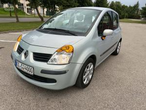 Grey Renault Modus 2005 in Mazeikiai, with an engine capacity of 1.60 L and mileage of 201 thousand km for 1850 €, photo  on AUTOMOTO.COM.LV