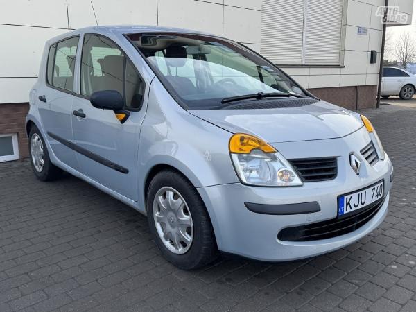 Grey Renault Modus 2006 in Kretinga, with an engine capacity of 1.60 L and mileage of 178 thousand km for 1495 €, photo 1 on AUTOMOTO.COM.LV