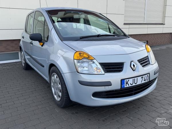 Grey Renault Modus 2006 in Kretinga, with an engine capacity of 1.60 L and mileage of 178 thousand km for 1495 €, photo 2 on AUTOMOTO.COM.LV