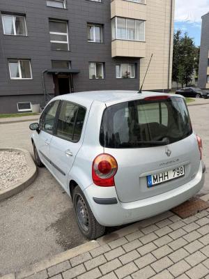 Grey Renault Modus 2007 in Kaunas, with an engine capacity of 1.15 L and mileage of 200 thousand km for 599 €, photo 5 on AUTOMOTO.COM.LV