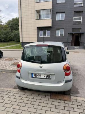Grey Renault Modus 2007 in Kaunas, with an engine capacity of 1.15 L and mileage of 200 thousand km for 599 €, photo 6 on AUTOMOTO.COM.LV