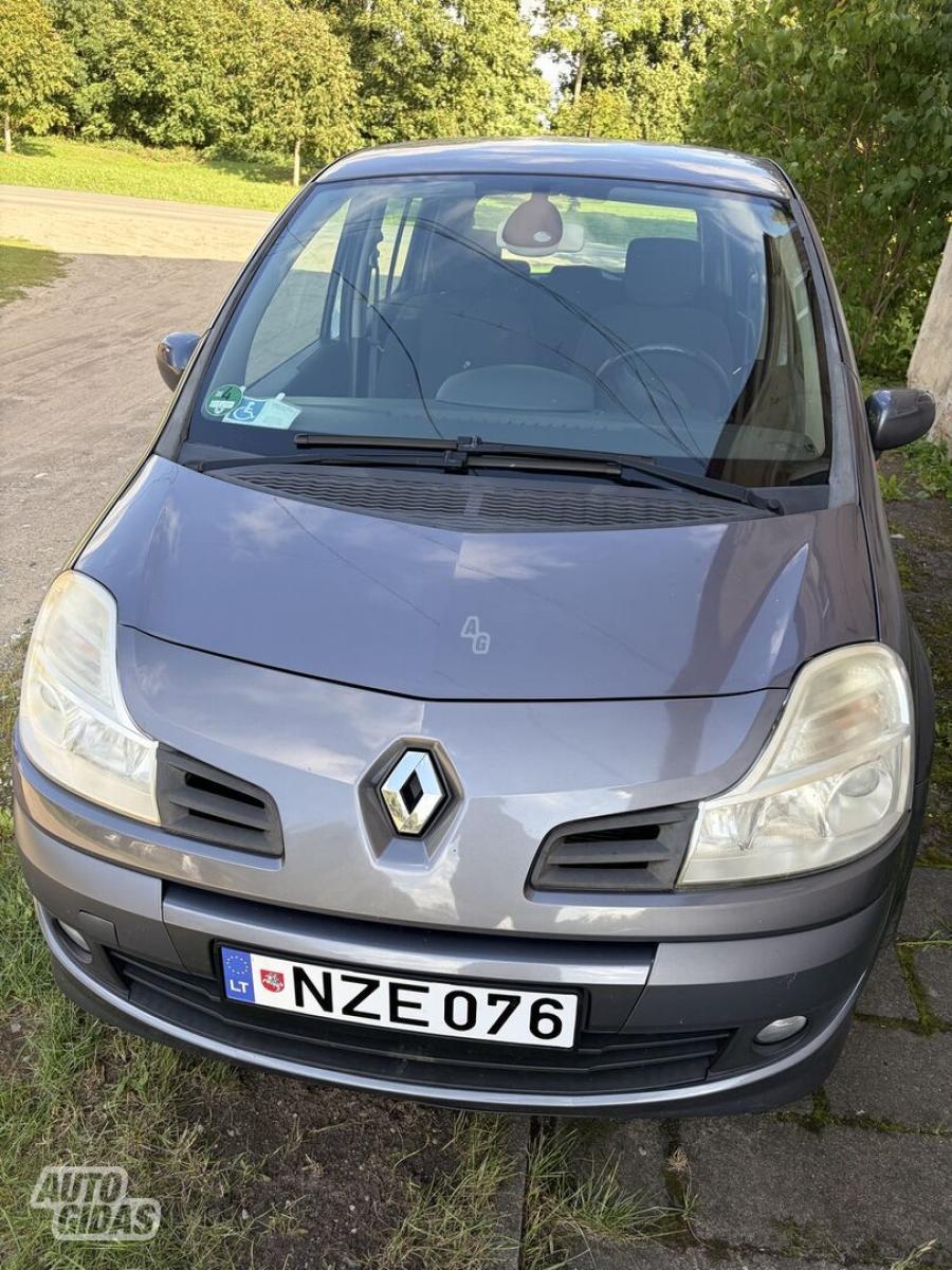 Pelēks Renault Modus 2011 Klaipėda, ar dzinēja tilpumu 1.60 L un nobraukumu 243 tūkst. km par 1600 €, foto 10 vietnē AUTOMOTO.COM.LV