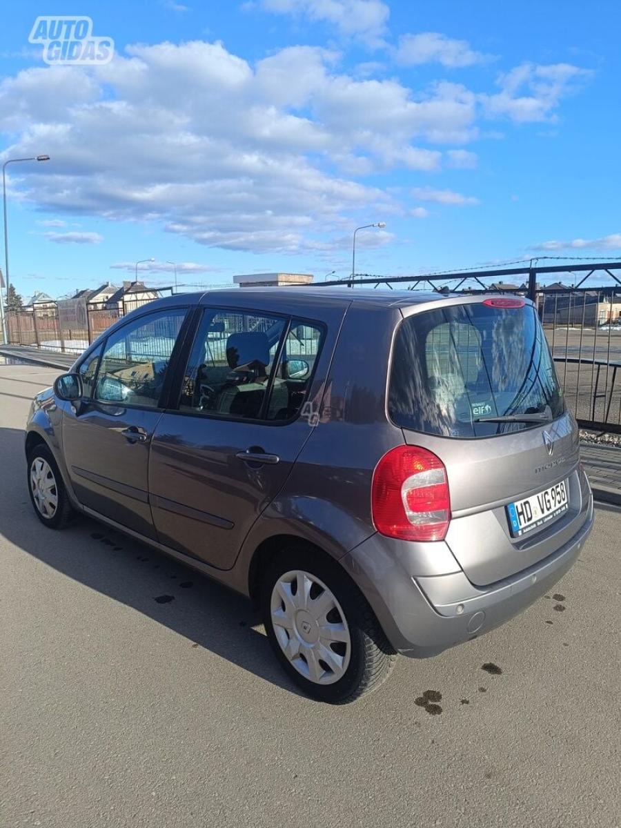 Grey Renault Modus 2008 in Telschi, with an engine capacity of 1.20 L and mileage of 233 thousand km for 1999 €, photo 10 on AUTOMOTO.COM.LV