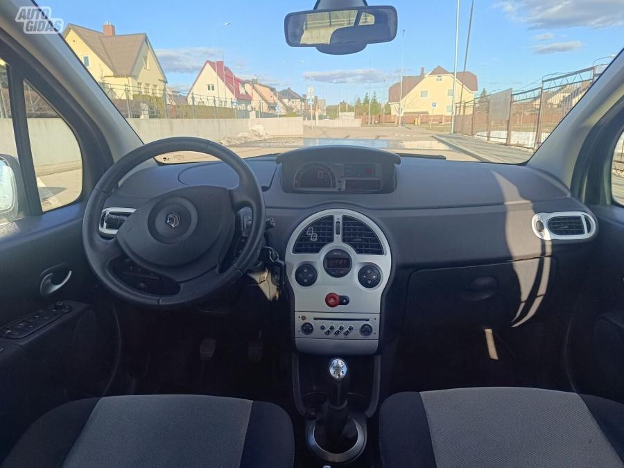 Grey Renault Modus 2008 in Telschi, with an engine capacity of 1.20 L and mileage of 233 thousand km for 1999 €, photo 14 on AUTOMOTO.COM.LV
