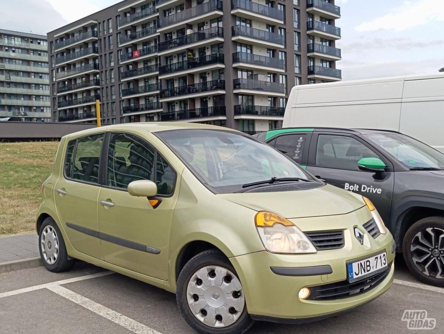 Рено Модус 2004 в Вильнюс, объемом двигателя 1.60 л и пробегом 190 тыс. км за 620 €, фото 1 на AUTOMOTO.COM.LV