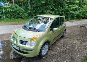 Renault Modus 2004 Viļņa, ar dzinēja tilpumu 1.60 L un nobraukumu 195 tūkst. km par 1000 €, foto  vietnē AUTOMOTO.COM.LV