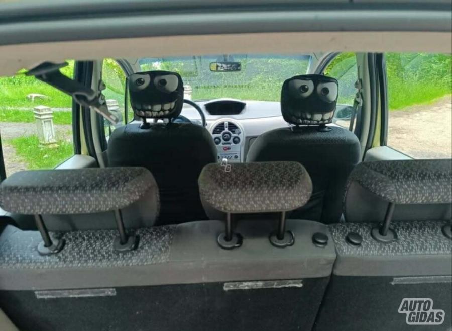 Renault Modus 2004 Viļņa, ar dzinēja tilpumu 1.60 L un nobraukumu 195 tūkst. km par 1000 €, foto 13 vietnē AUTOMOTO.COM.LV