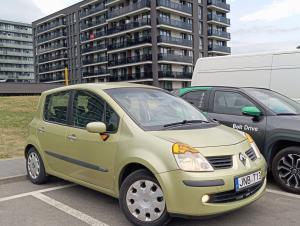 Renault Modus 2004 Viļņa, ar dzinēja tilpumu 1.60 L un nobraukumu 195 tūkst. km par 600 €, foto  vietnē AUTOMOTO.COM.LV