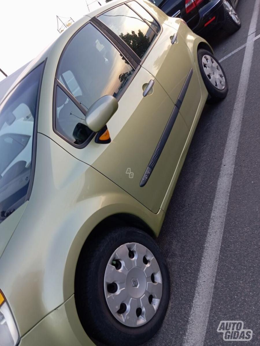 Renault Modus 2004 in Vilnius, with an engine capacity of 1.60 L and mileage of 195 thousand km for 550 €, photo 7 on AUTOMOTO.COM.LV
