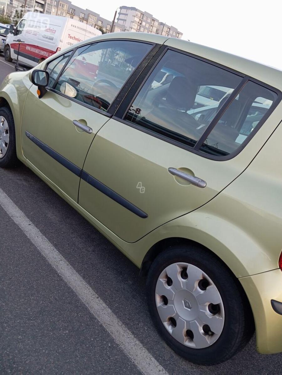 Renault Modus 2004 in Vilnius, with an engine capacity of 1.60 L and mileage of 195 thousand km for 550 €, photo 8 on AUTOMOTO.COM.LV