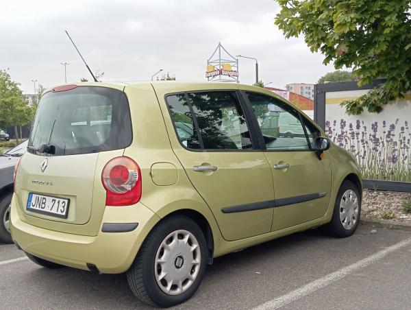 Renault Modus 2004 in Vilnius, with an engine capacity of 1.60 L and mileage of 195 thousand km for 450 €, photo 5 on AUTOMOTO.COM.LV