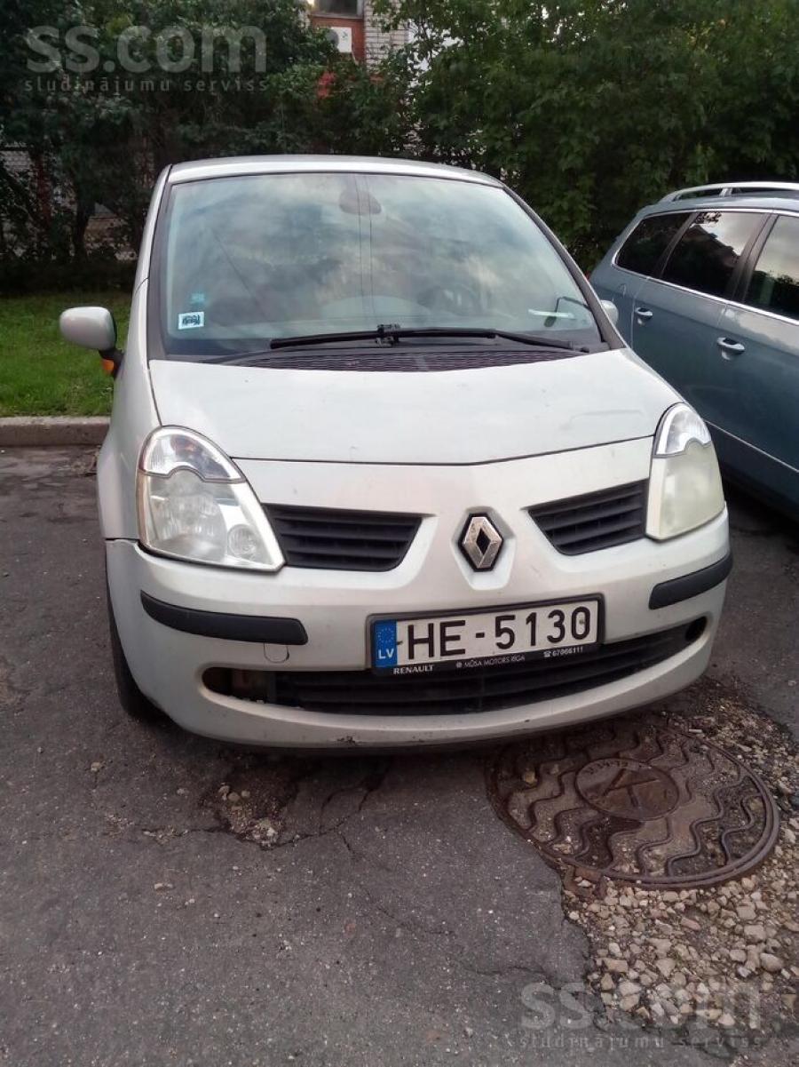 Renault Modus 2005 in Riga, with an engine capacity of 1.50 L and mileage of 320 thousand km for 2450 €, photo 1 on AUTOMOTO.COM.LV