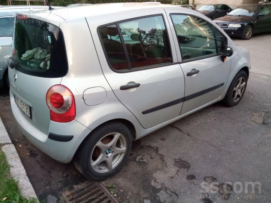 Renault Modus 2005 in Riga, with an engine capacity of 1.50 L and mileage of 320 thousand km for 2450 €, photo 3 on AUTOMOTO.COM.LV