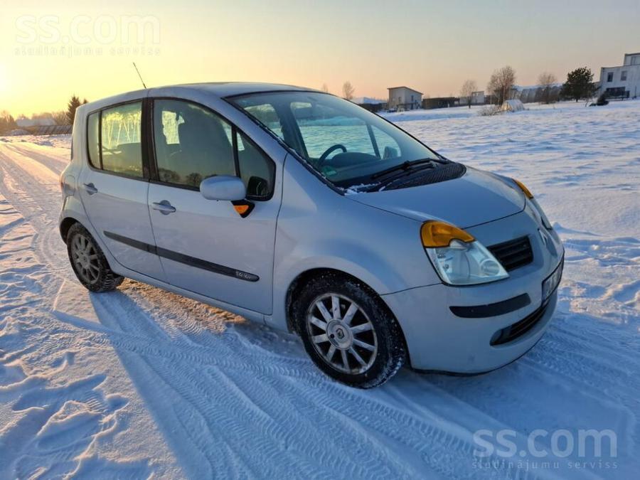 Renault Modus 2005 in Riga, with an engine capacity of 1.30 L and mileage of 138 thousand km for 1700 €, photo 1 on AUTOMOTO.COM.LV