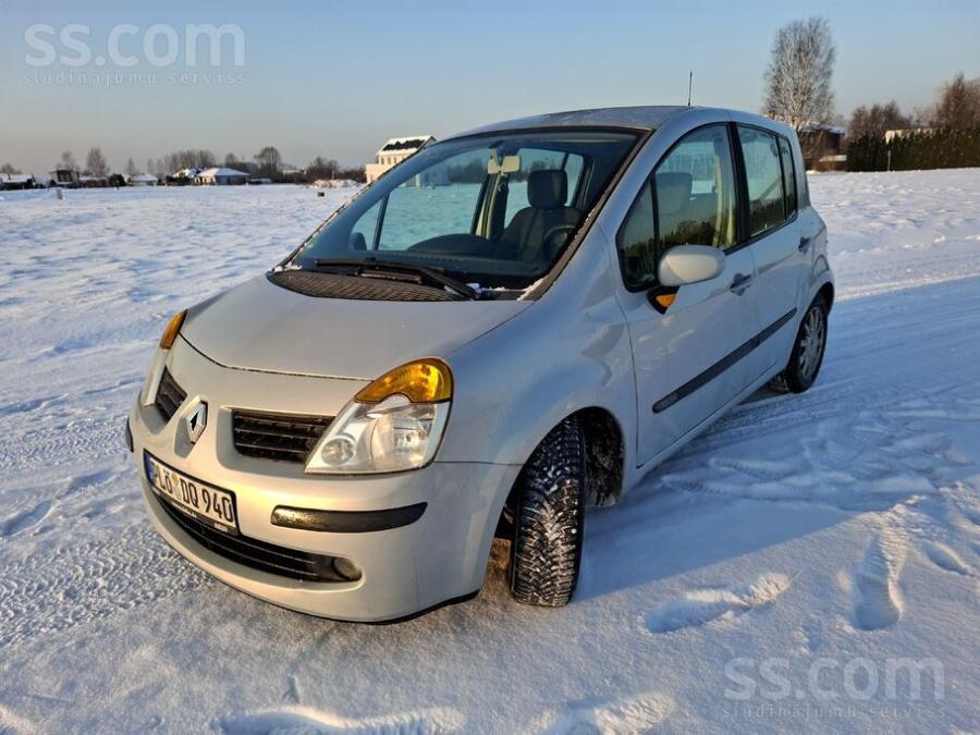 Renault Modus 2005 in Riga, with an engine capacity of 1.30 L and mileage of 138 thousand km for 1700 €, photo 16 on AUTOMOTO.COM.LV