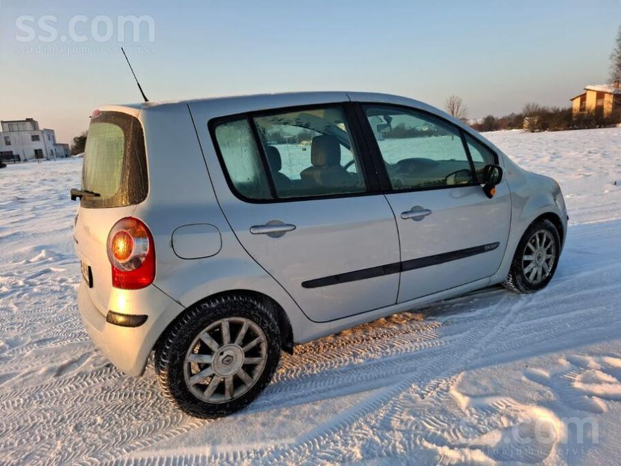 Renault Modus 2005 Rīga, ar dzinēja tilpumu 1.30 L un nobraukumu 138 tūkst. km par 1690 €, foto 3 vietnē AUTOMOTO.COM.LV
