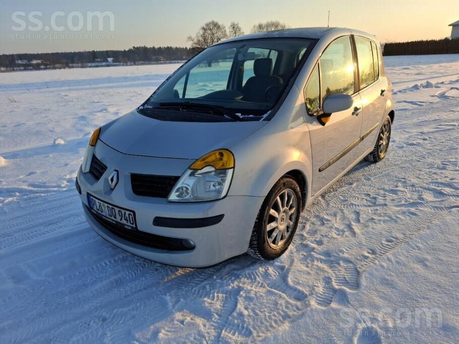 Renault Modus 2005 Rīga, ar dzinēja tilpumu 1.30 L un nobraukumu 138 tūkst. km par 1690 €, foto 4 vietnē AUTOMOTO.COM.LV