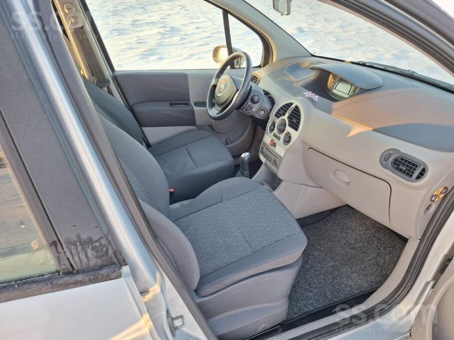 Renault Modus 2005 Rīga, ar dzinēja tilpumu 1.30 L un nobraukumu 138 tūkst. km par 1690 €, foto 7 vietnē AUTOMOTO.COM.LV