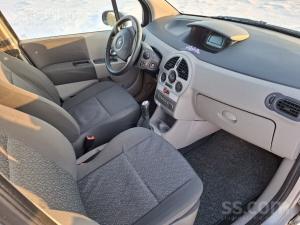 Renault Modus 2005 Rīga, ar dzinēja tilpumu 1.30 L un nobraukumu 138 tūkst. km par 1690 €, foto 11 vietnē AUTOMOTO.COM.LV