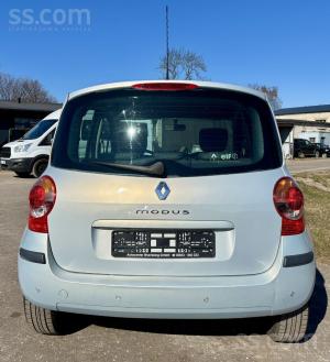 Renault Modus 2005 in Jurmala, with an engine capacity of 1.60 L and mileage of 180 thousand km for 1999 €, photo 6 on AUTOMOTO.COM.LV