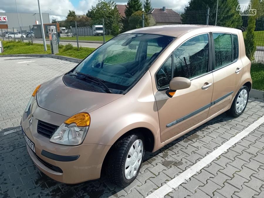 Renault Modus 2005 Radviliškis, ar dzinēja tilpumu 1.50 L un nobraukumu 180 tūkst. km par 1300 €, foto 3 vietnē AUTOMOTO.COM.LV