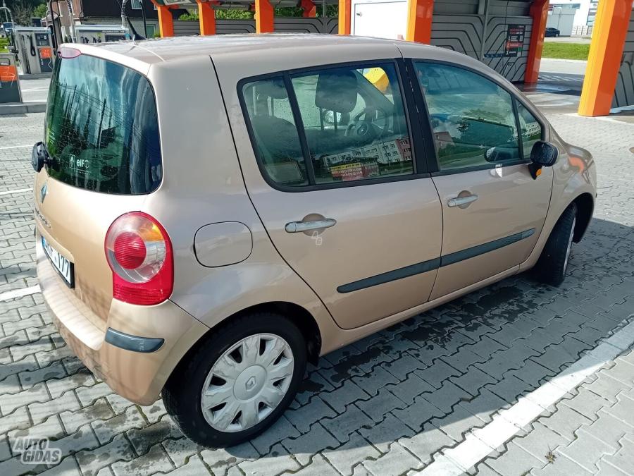 Renault Modus 2005 Radviliškis, ar dzinēja tilpumu 1.50 L un nobraukumu 180 tūkst. km par 1300 €, foto 7 vietnē AUTOMOTO.COM.LV