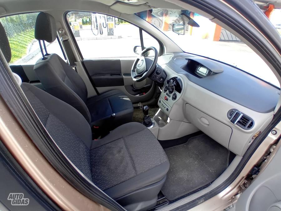 Renault Modus 2005 Radviliškis, ar dzinēja tilpumu 1.50 L un nobraukumu 180 tūkst. km par 1300 €, foto 11 vietnē AUTOMOTO.COM.LV