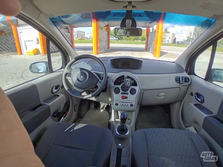 Renault Modus 2005 Radviliškis, ar dzinēja tilpumu 1.50 L un nobraukumu 180 tūkst. km par 1300 €, foto 12 vietnē AUTOMOTO.COM.LV
