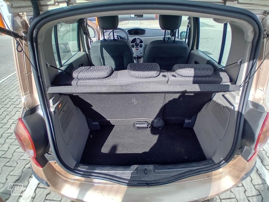Renault Modus 2005 Radviliškis, ar dzinēja tilpumu 1.50 L un nobraukumu 180 tūkst. km par 1300 €, foto 15 vietnē AUTOMOTO.COM.LV