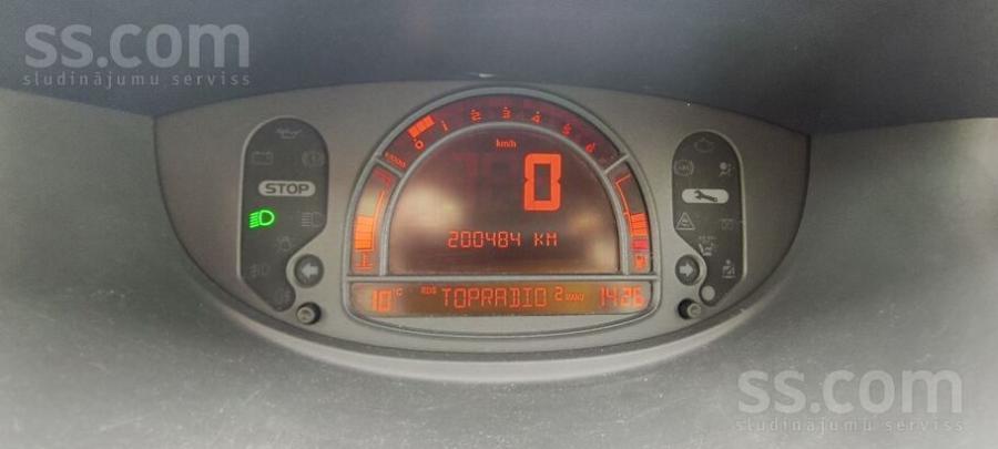 Renault Modus 2005 in Riga, with an engine capacity of 1.50 L and mileage of 201 thousand km for 1000 €, photo 6 on AUTOMOTO.COM.LV
