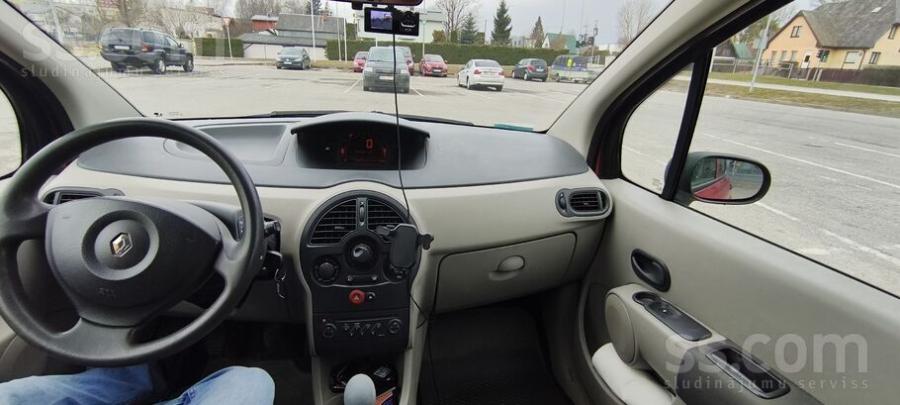 Renault Modus 2005 in Riga, with an engine capacity of 1.50 L and mileage of 201 thousand km for 1000 €, photo 7 on AUTOMOTO.COM.LV