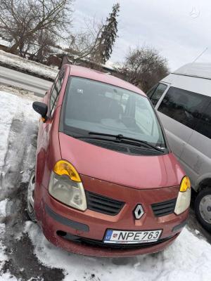 Red Renault Modus 2004 in Vilnius, with an engine capacity of 1.15 L and mileage of 161 thousand km for 850 €, photo  on AUTOMOTO.COM.LV