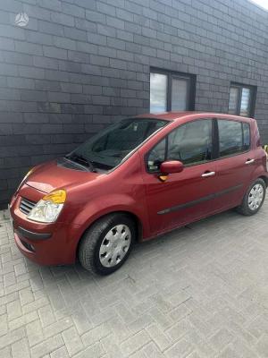 Sarkans Renault Modus 2005 Klaipėda, ar dzinēja tilpumu 1.60 L un nobraukumu 54 tūkst. km par 1700 €, foto 3 vietnē AUTOMOTO.COM.LV
