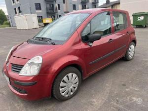 Red Renault Modus 2007 in Kaunas, with an engine capacity of 1.46 L and mileage of 130 thousand km for 550 €, photo  on AUTOMOTO.COM.LV