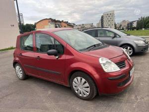 Red Renault Modus 2007 in Kaunas, with an engine capacity of 1.46 L and mileage of 130 thousand km for 550 €, photo 3 on AUTOMOTO.COM.LV