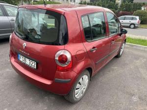 Red Renault Modus 2007 in Kaunas, with an engine capacity of 1.46 L and mileage of 130 thousand km for 550 €, photo 5 on AUTOMOTO.COM.LV