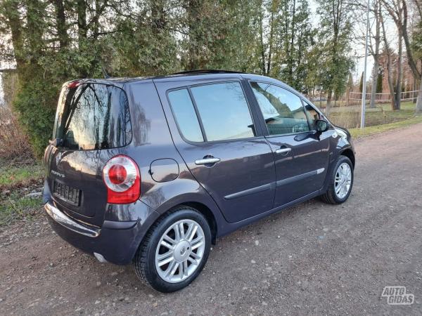 Violet Renault Modus 2007 in Vilnius, with an engine capacity of 1.60 L and mileage of 261 thousand km for 2350 €, photo 10 on AUTOMOTO.COM.LV