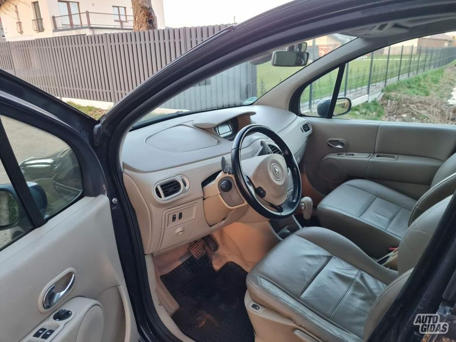 Violet Renault Modus 2007 in Vilnius, with an engine capacity of 1.60 L and mileage of 261 thousand km for 2350 €, photo 15 on AUTOMOTO.COM.LV