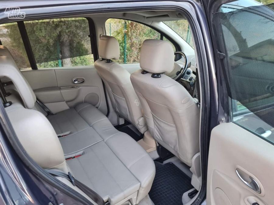 Violet Renault Modus 2007 in Vilnius, with an engine capacity of 1.60 L and mileage of 261 thousand km for 2350 €, photo 16 on AUTOMOTO.COM.LV