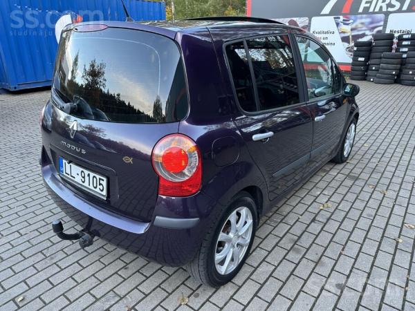 Violets Renault Modus 2005 Rīga, ar dzinēja tilpumu 1.50 L un nobraukumu 219 tūkst. km par 3750 €, foto 4 vietnē AUTOMOTO.COM.LV