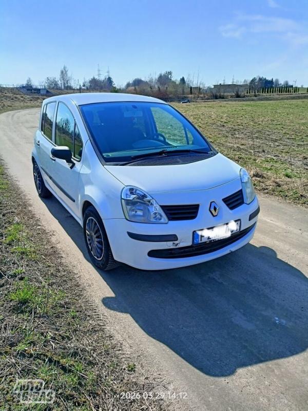 White Renault Modus 2007 in Alytus, with an engine capacity of 1.50 L and mileage of 233 thousand km for 1250 €, photo 3 on AUTOMOTO.COM.LV