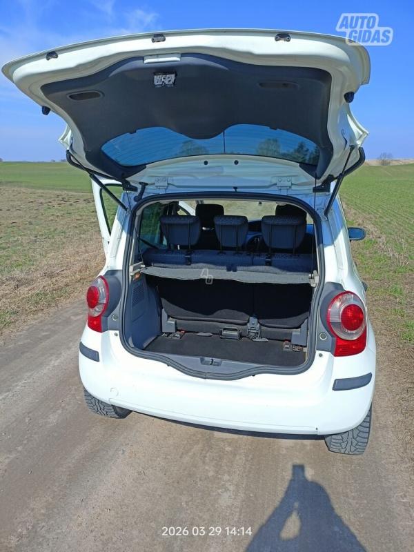 White Renault Modus 2007 in Alytus, with an engine capacity of 1.50 L and mileage of 233 thousand km for 1250 €, photo 4 on AUTOMOTO.COM.LV