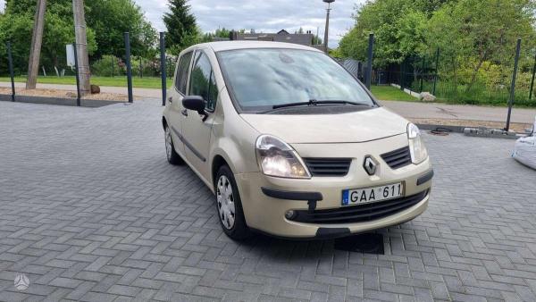 Dzeltens Renault Modus 2007 Viļņa, ar dzinēja tilpumu 1.46 L un nobraukumu 231 tūkst. km par 1499 €, foto 2 vietnē AUTOMOTO.COM.LV