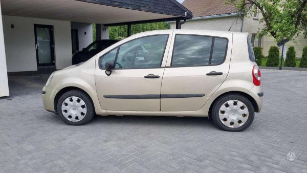 Dzeltens Renault Modus 2007 Viļņa, ar dzinēja tilpumu 1.46 L un nobraukumu 231 tūkst. km par 1499 €, foto 6 vietnē AUTOMOTO.COM.LV