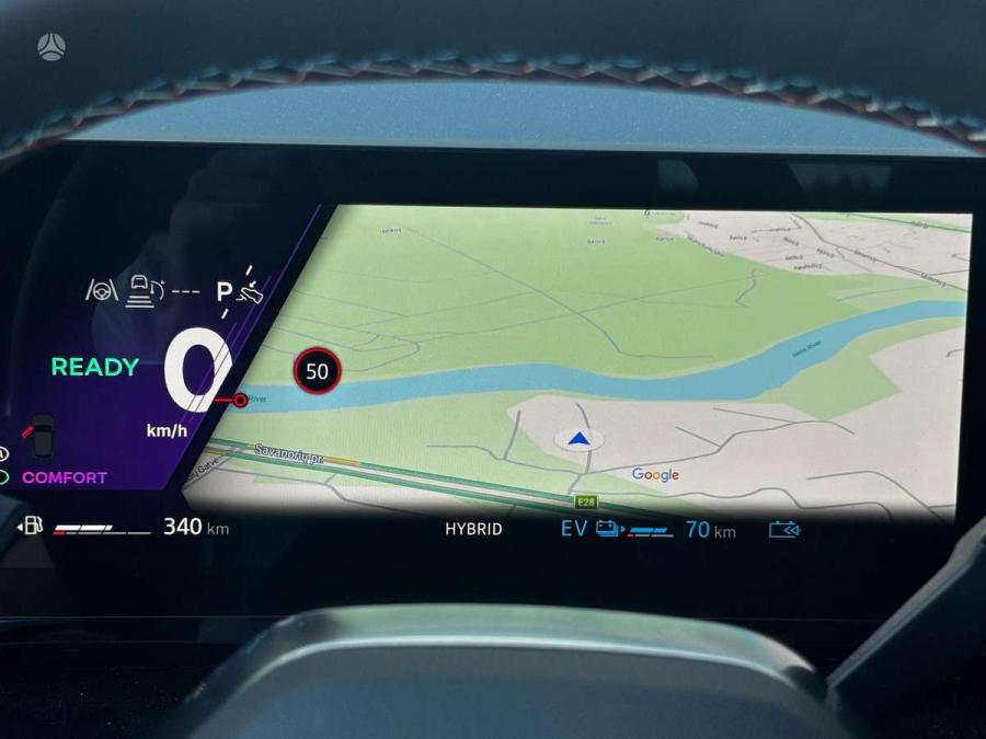 Pelēks Renault Rafale 2025 Viļņa, ar dzinēja tilpumu 1.20 L un nobraukumu 20 tūkst. km par 45000 €, foto 16 vietnē AUTOMOTO.COM.LV