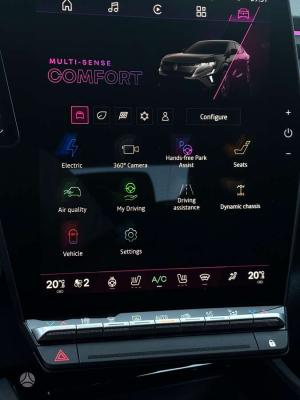 Pelēks Renault Rafale 2025 Viļņa, ar dzinēja tilpumu 1.20 L un nobraukumu 20 tūkst. km par 45000 €, foto 21 vietnē AUTOMOTO.COM.LV
