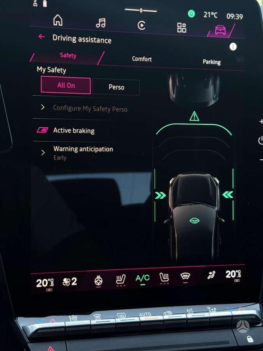 Pelēks Renault Rafale 2025 Viļņa, ar dzinēja tilpumu 1.20 L un nobraukumu 20 tūkst. km par 45000 €, foto 28 vietnē AUTOMOTO.COM.LV